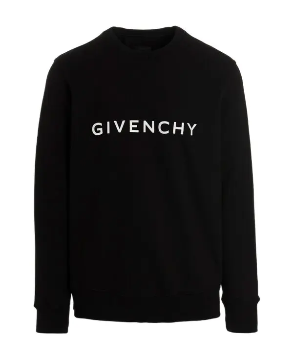 Givenchy Archetype Slim-fit Logo Sweatshirt - Black