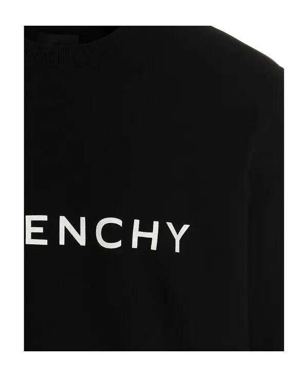 Givenchy Archetype Slim-fit Logo Sweatshirt - Black