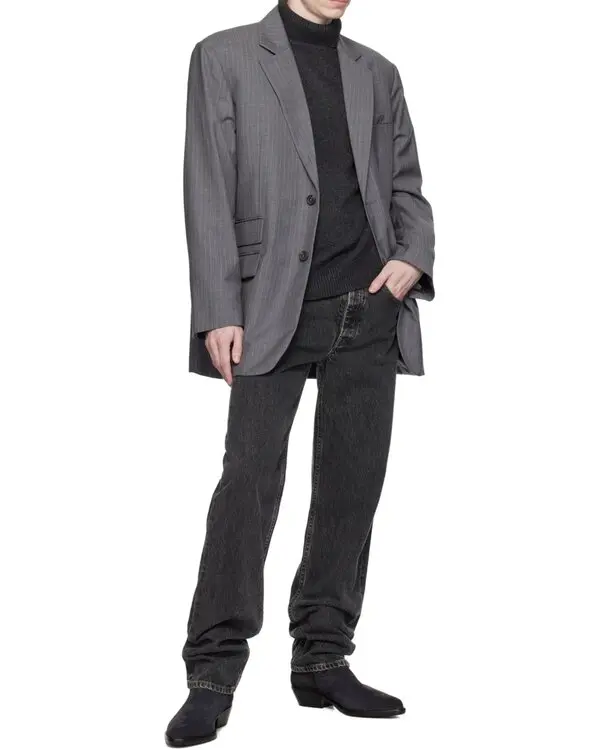 Helmut Lang Single-breasted Tailored Blazer