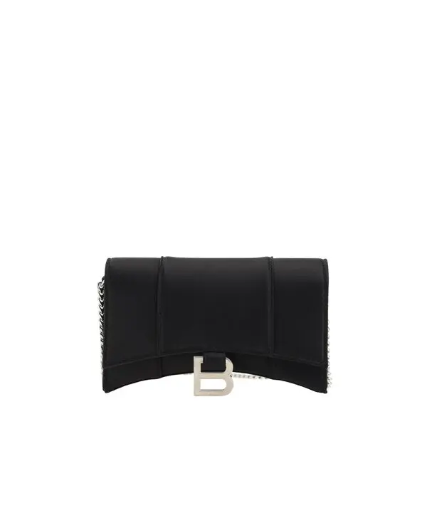 Balenciaga Hourglass Wallet - Black
