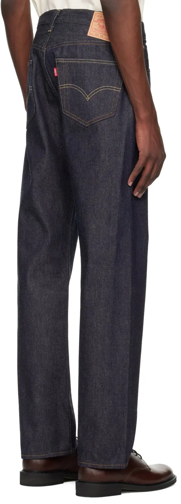 LEVI'S 1955 501 Original Fit Selvedge Jeans