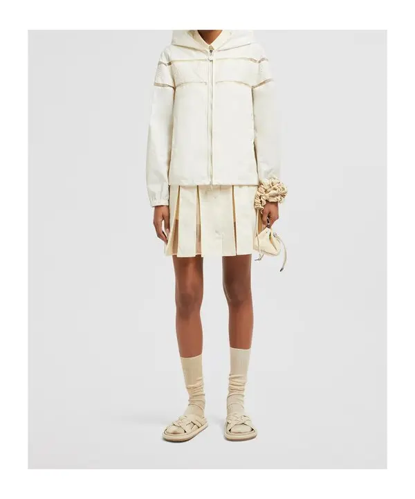 Moncler Clisson Embroidered Hooded Jacket