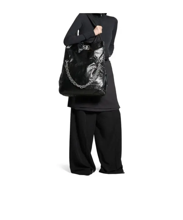 Balenciaga Monaco Large Chain Shoulder Bag