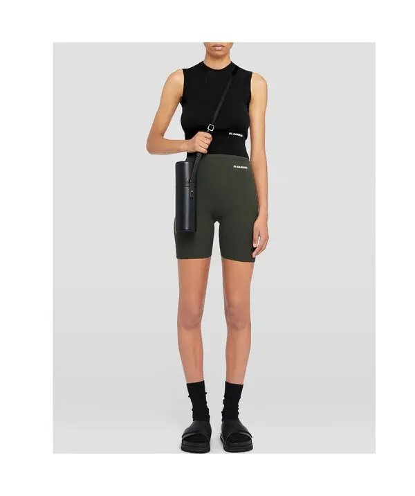 JIL SANDER Ribbed Knit Tank Top