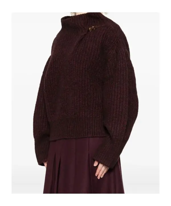 Dries Van Noten Teubina" Knitted Jumper With Embellishments - No