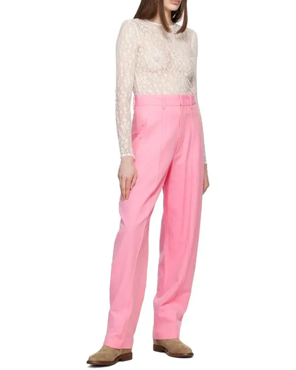 Isabel Marant Étoile Toyela Lace Crewneck Top