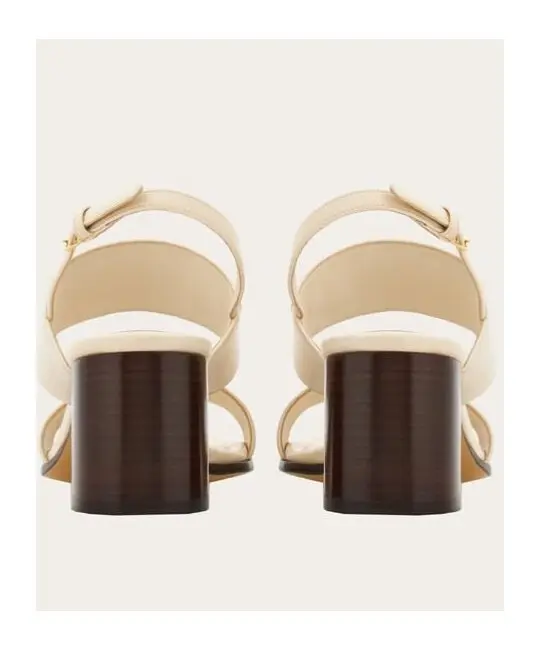 FERRAGAMO Gancini Decorative High-heeled Sandals