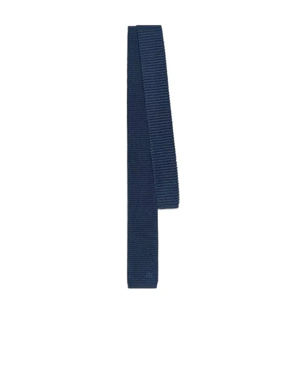 Dior Cd Icon Knit Neck Tie - Navy Blue