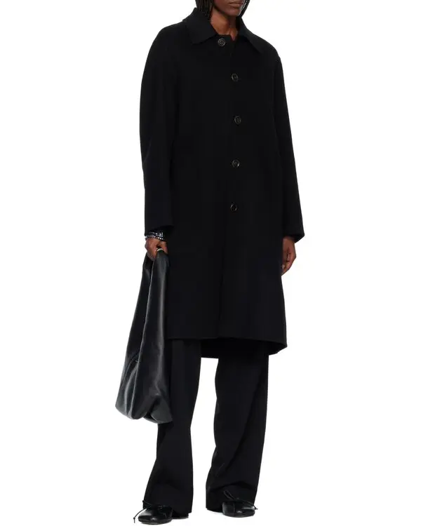 MAISON MARGIELA Long Coat - Black