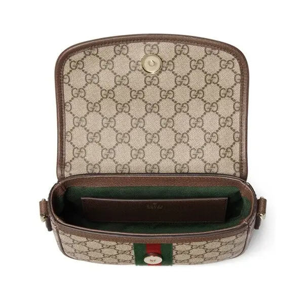 Gucci Ophidia Small Top Handle Bag - Nude