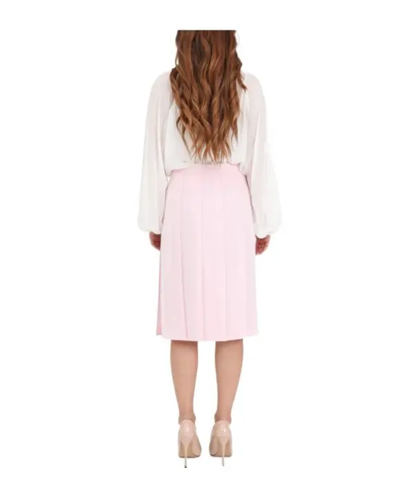 Max Mara Pleated Midi Skirt