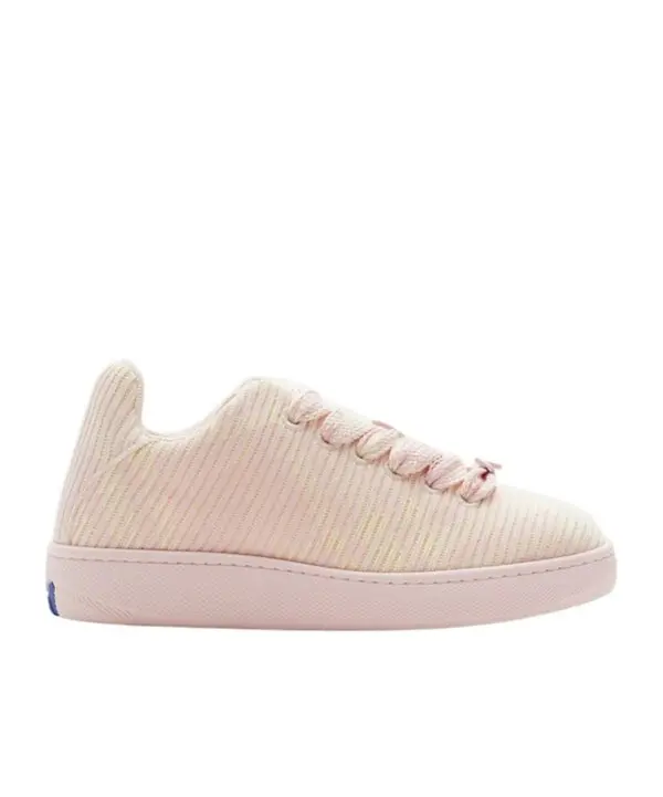 Burberry Checked Low-top Sneakers - Cameo