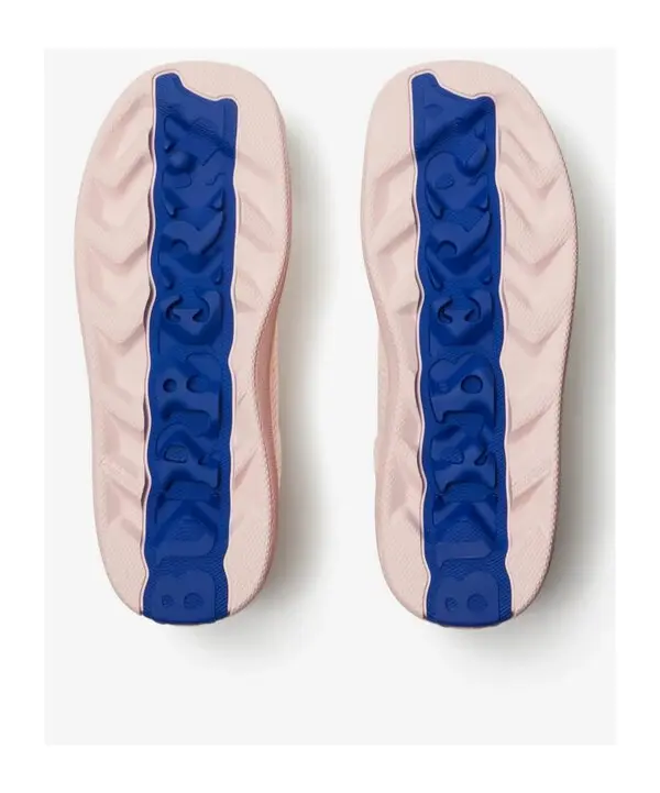 Burberry Checked Low-top Sneakers - Cameo