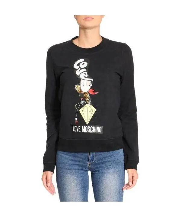 Moschino Printed Sweatshirt - Green