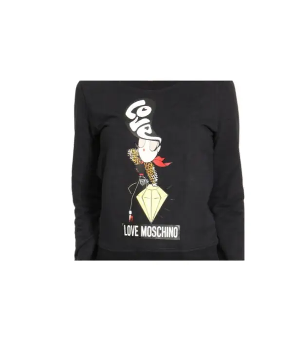 Moschino Printed Sweatshirt - Green