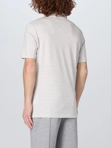 Brunello Cucinelli Cotton-linen Striped T-shirt