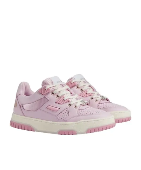 Gucci Interlocking G Panelled Sneakers - Pink