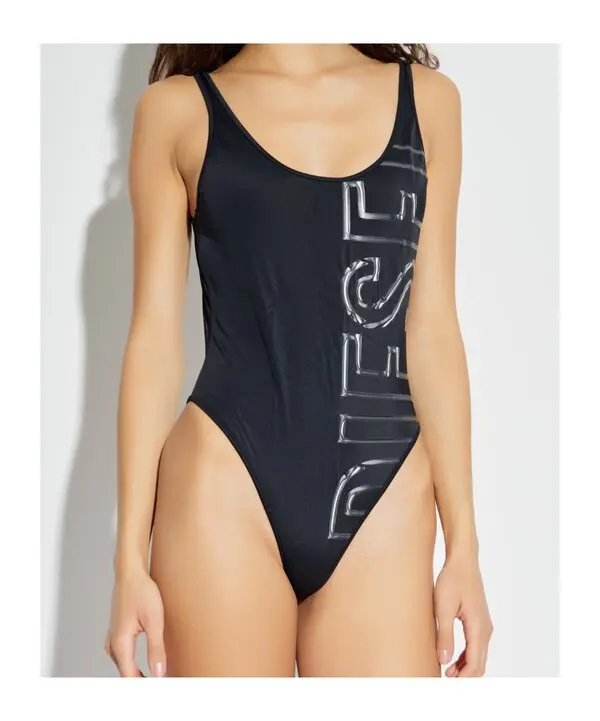 DIESEL® Pameld-core Logo Swimsuit - Black