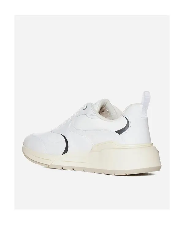 FERRAGAMO Gancini Logo Sneakers - White
