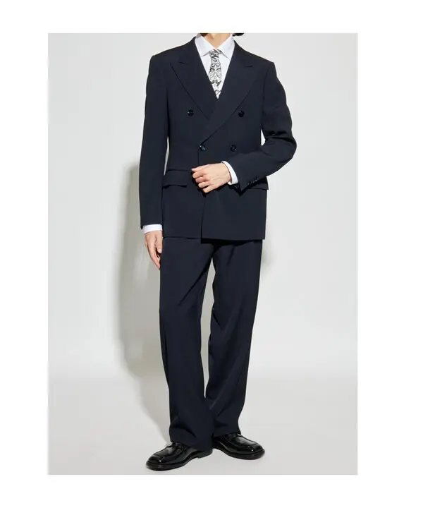 Giorgio Armani Double-breasted Suit - Black