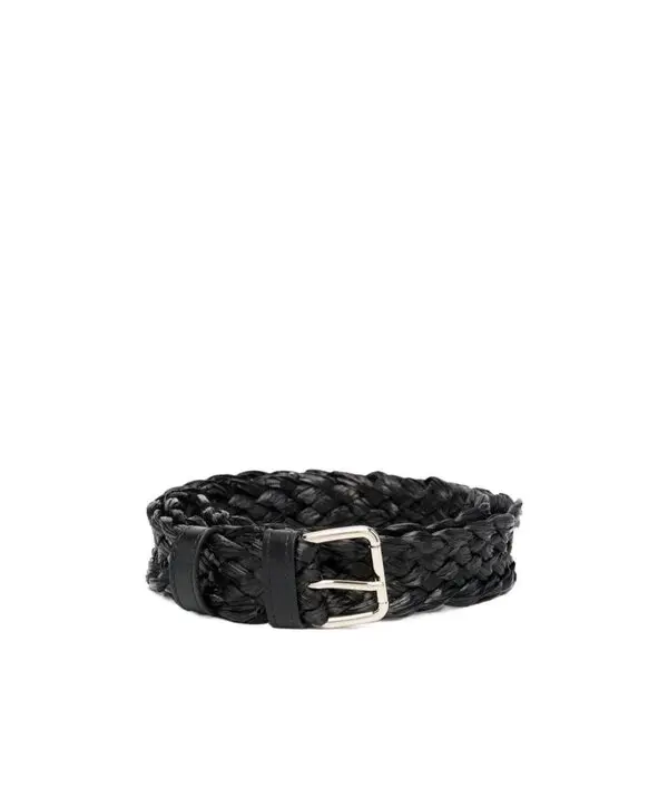 Red Valentino Woven Belt - Black
