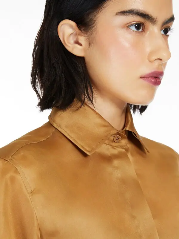 Max Mara Silk Organza Shirt