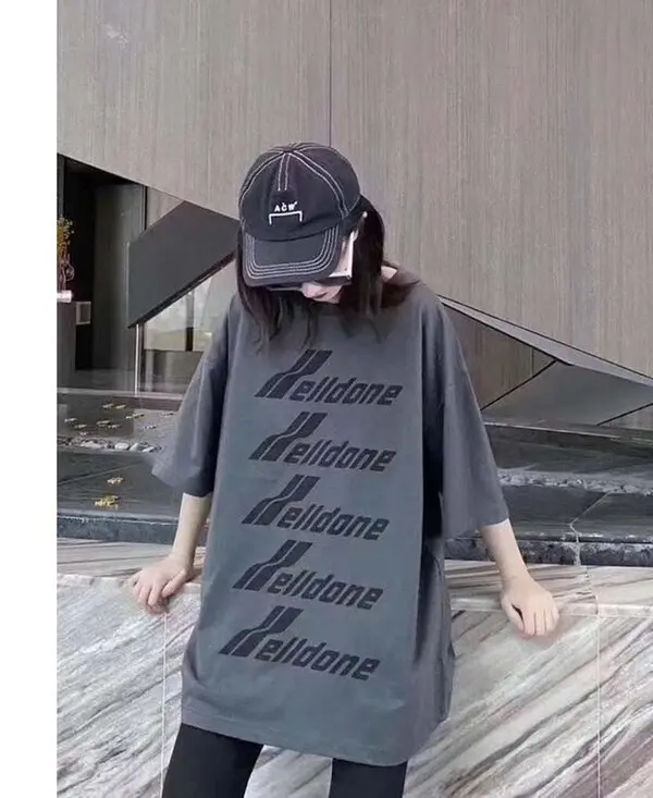 We11Done Logo-print Crew Neck T-shirt