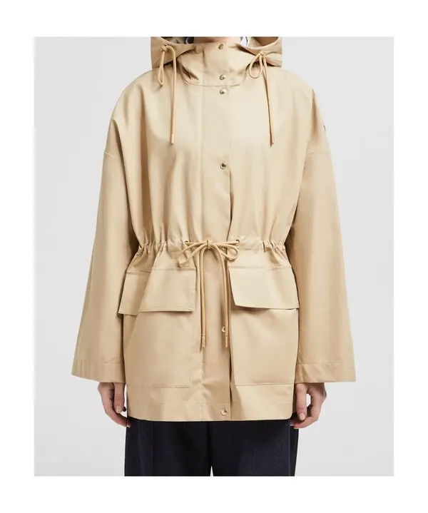Moncler Gaillon Hooded Parka - Light Brown