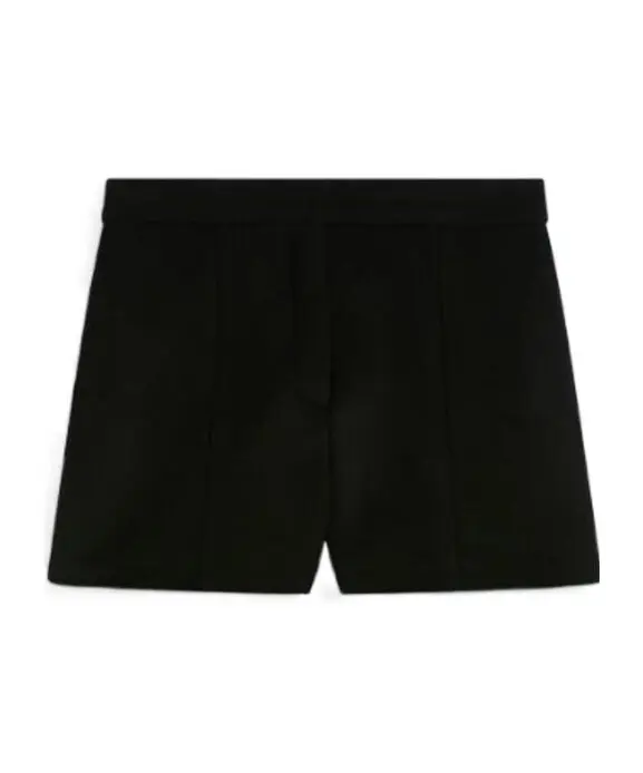Sportmax Buono Pleated Tailored Shorts - Black