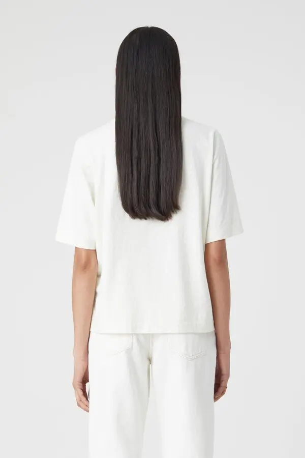 Closed Short-sleeve Cotton T-shirt - White