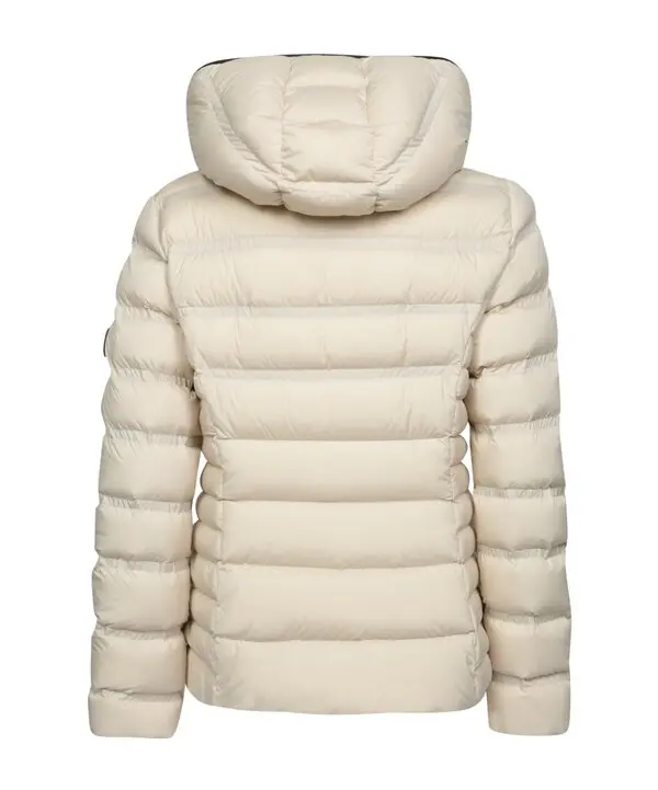 Moncler Alete Jacket With Logo Trim Hood