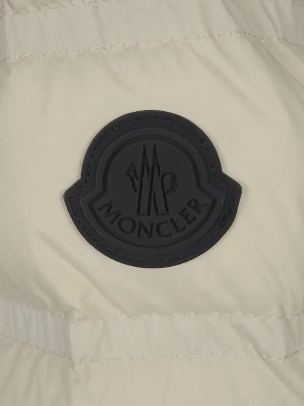 Moncler Alete Jacket With Logo Trim Hood