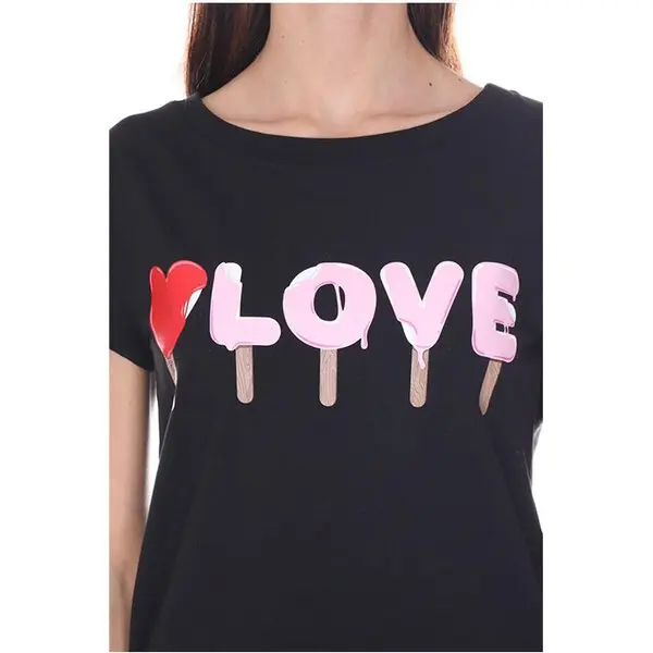 Moschino Love" Printed T-shirt