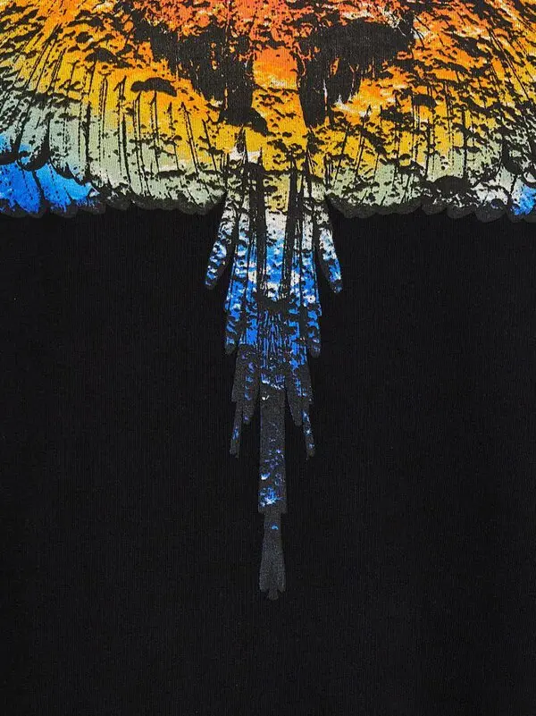 MARCELO BURLON COUNTY OF MILAN Icon Wings Hoodie - Black