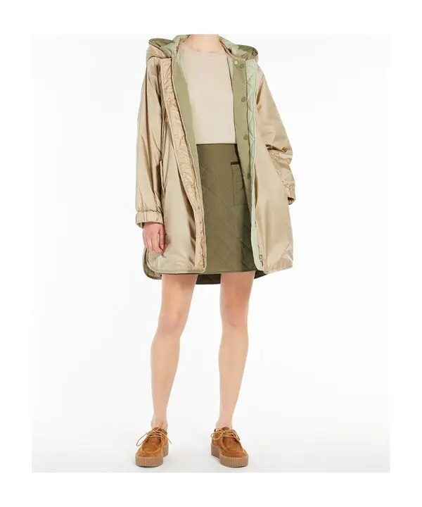 Max Mara Belted Drawstring Coat