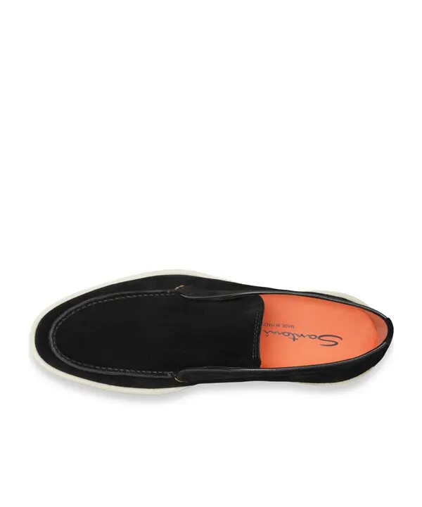 Santoni Desert Round Toe Slip-on Boots