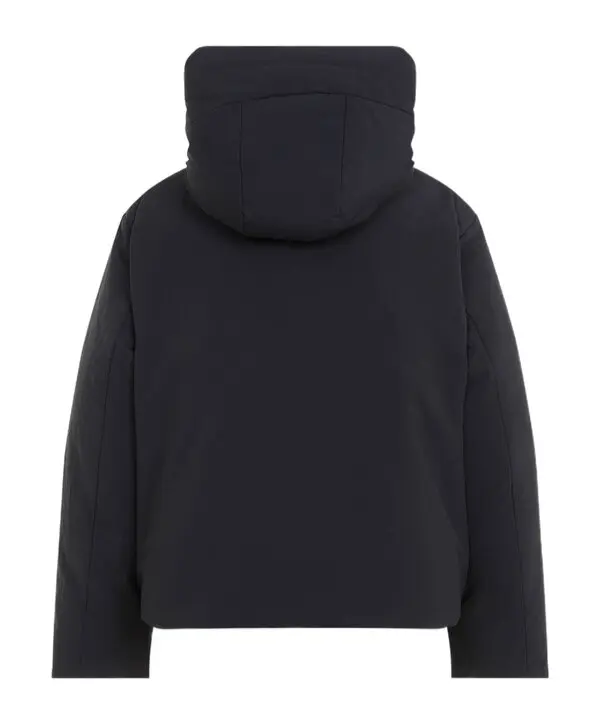 JIL SANDER Padded Zipped Down Jacket - Black