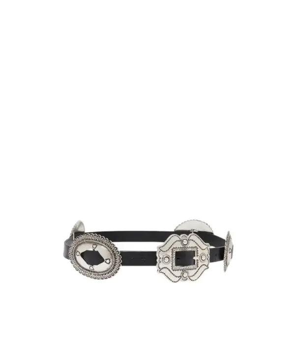 Pinko Belt With Large Engraved Buckle