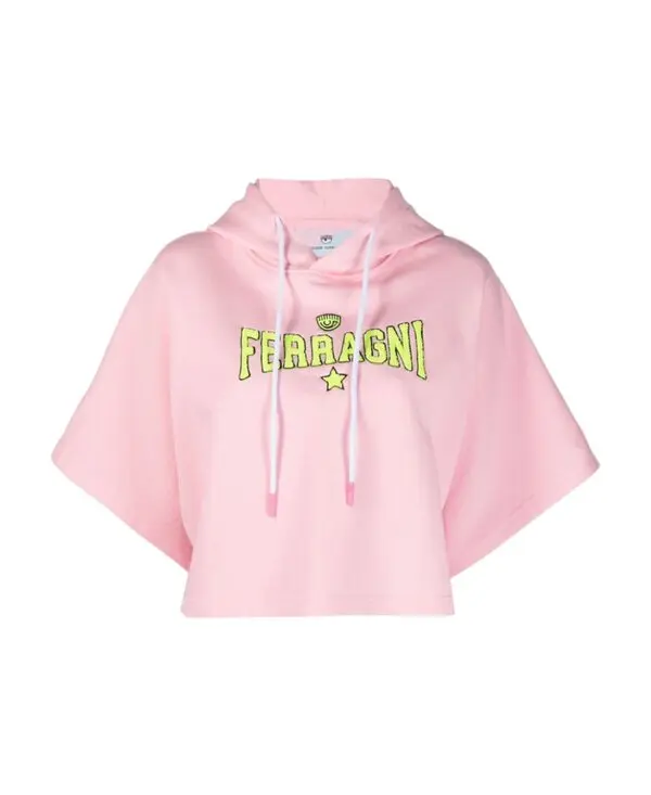 CHIARA FERRAGNI Cropped Hoodie
