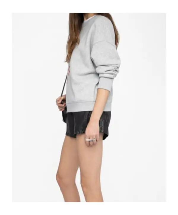 Zadig&Voltaire Heart Graphic Knit Sweater