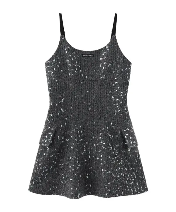 Marissa Chiara Embellished Suspender Dress
