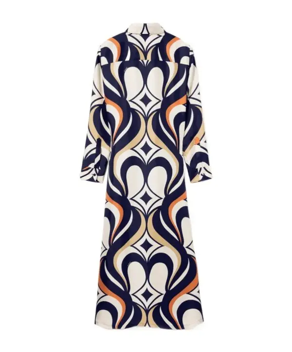 La DoubleJ Printed Shirt Dress