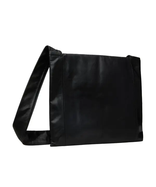 Our Legacy Logo Shoulder Bag - Black