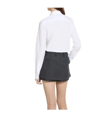 Gucci Cotton Poplin Embroidered Shirt - White