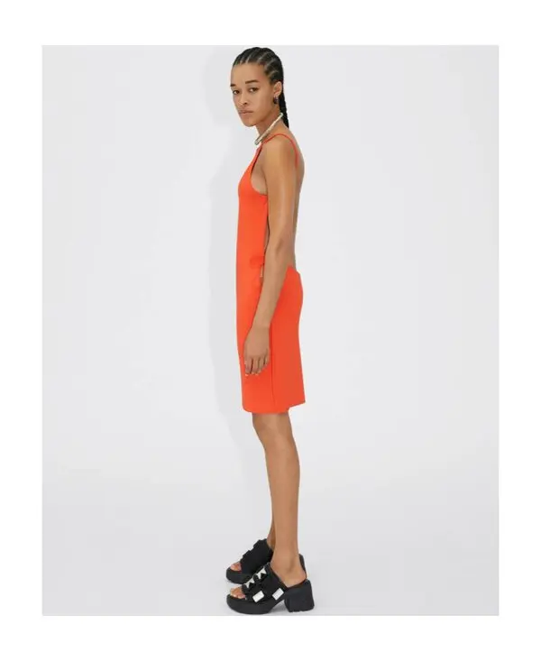 Bottega Veneta Side Tied Open Back Mini Dress