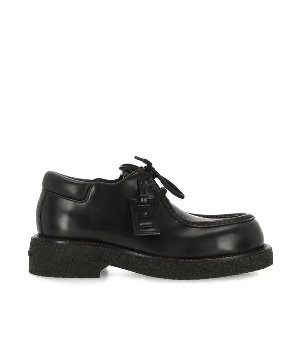 FERRAGAMO Lace-up Derby Shoes - Black