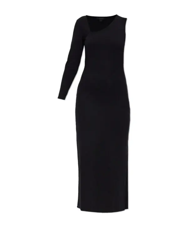 ALLSAINTS Ari Asymmetrical One-sleeve Maxi Dress