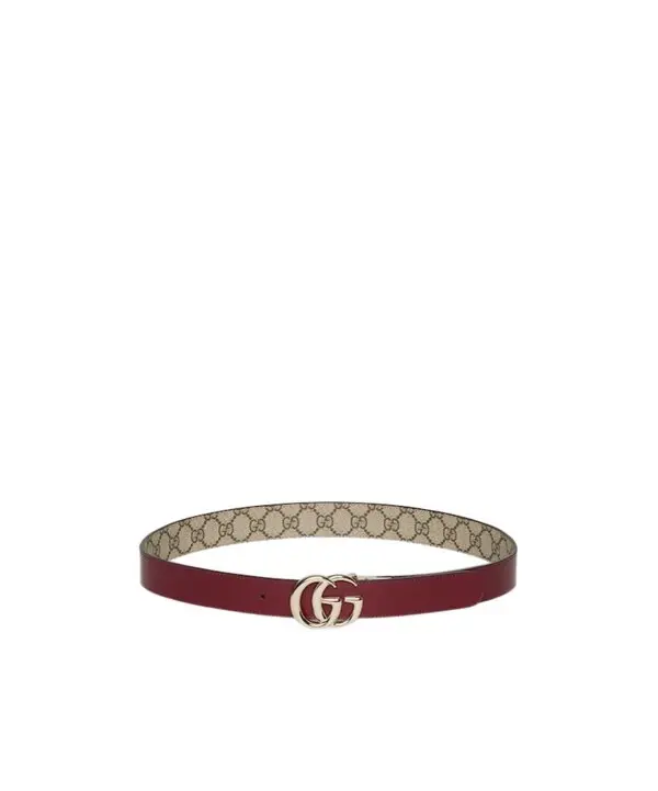 Gucci Gg Marmont Wide Reversible Belt