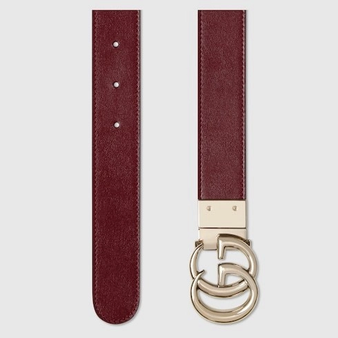 Gucci Gg Marmont Wide Reversible Belt