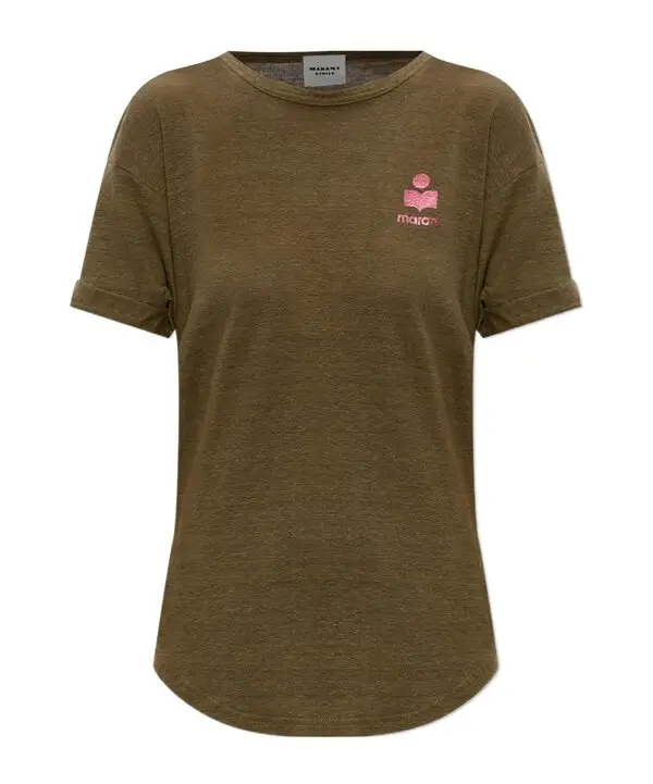 Isabel Marant Étoile Koldia T-shirt - Green
